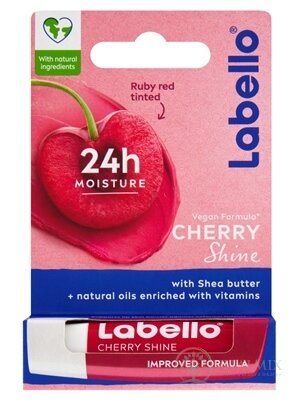Labello CHERRY Shine tónovací balzám na rty 1x4,8 g | Vitalmix.cz