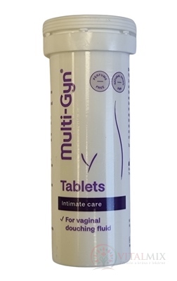 MULTI-GYN TABLETS tbl na poševní hygienu 1x10 ks | Vitalmix.cz